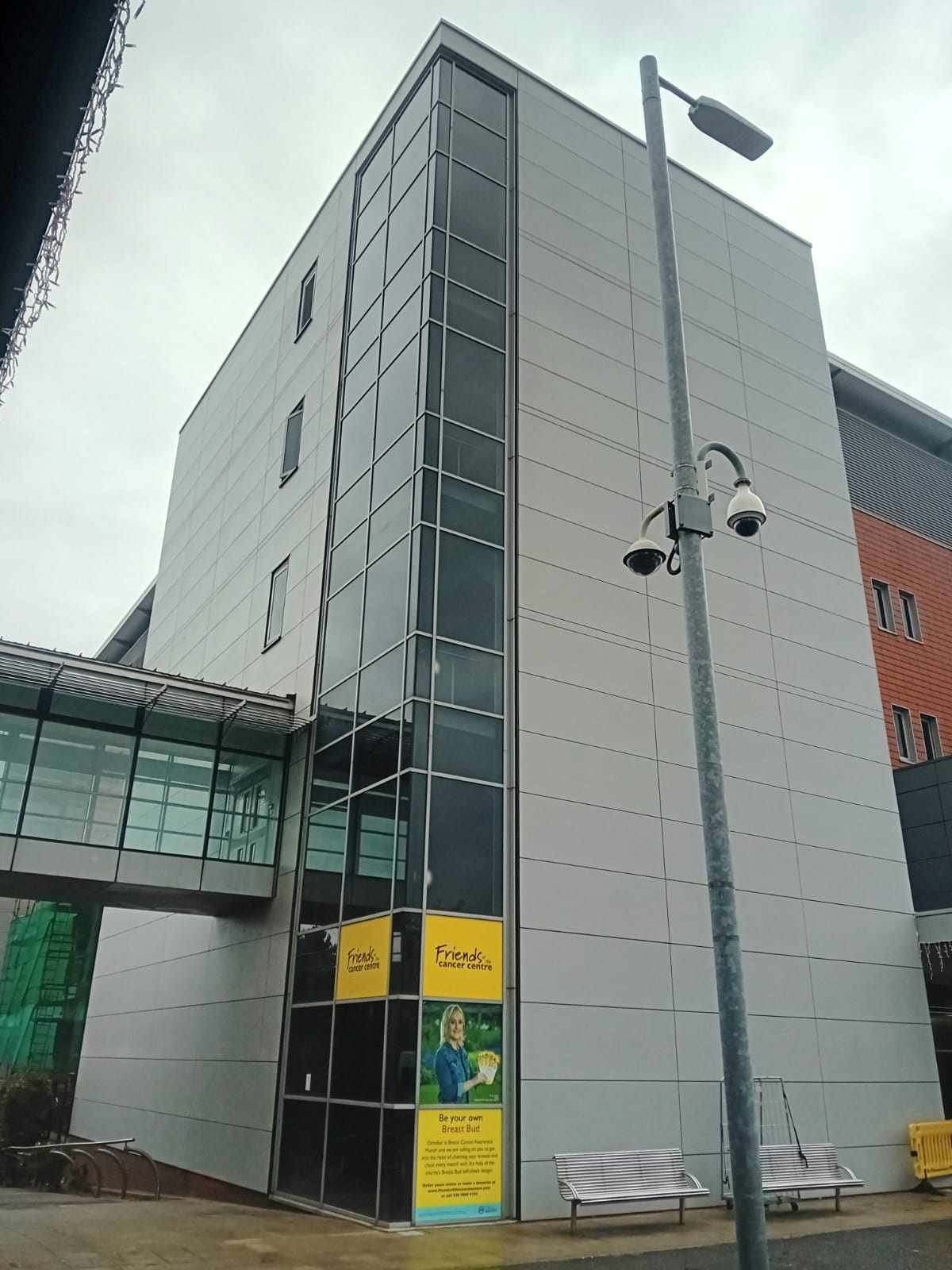 Rainscreen Cladding Upgrade – Belfast City Hospital - FM Cladding & Roofing Ltd